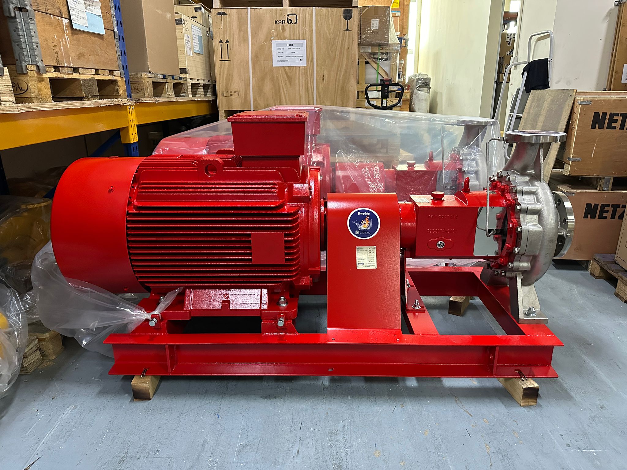 Horizontal End Suction Pump, Hydrant & Wet Riser Pump Singapore - PumpQuip